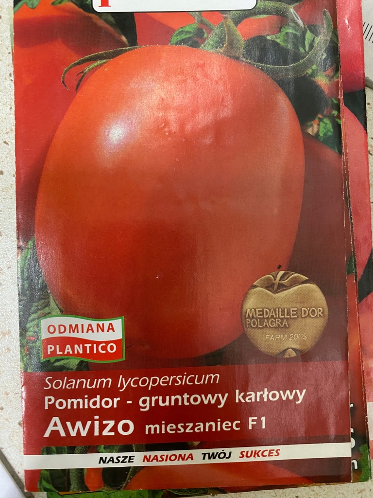 POMIDOR Awizo sadzonka - 13612436068 - oficjalne archiwum Allegro