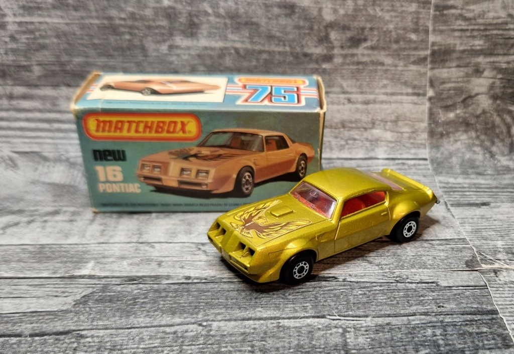 Matchbox Superfast Pontiac - 15232346714 - oficjalne archiwum Allegro