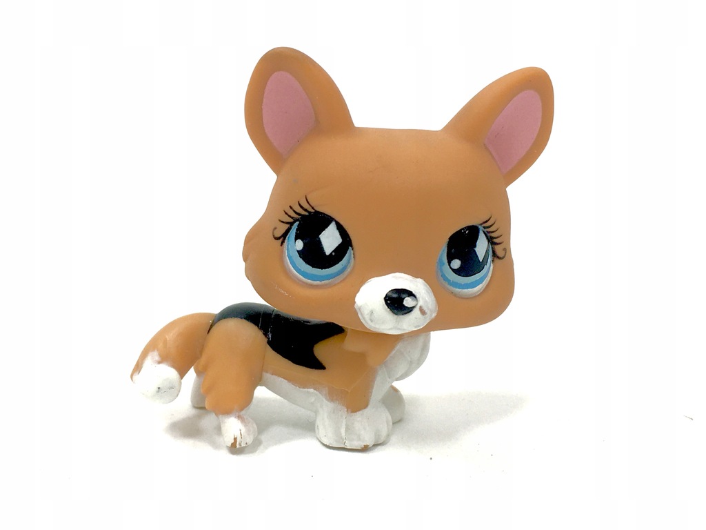 Littlest Pet Shop Pies Corgi Lisek Figurka LPS - 12296421690 ...