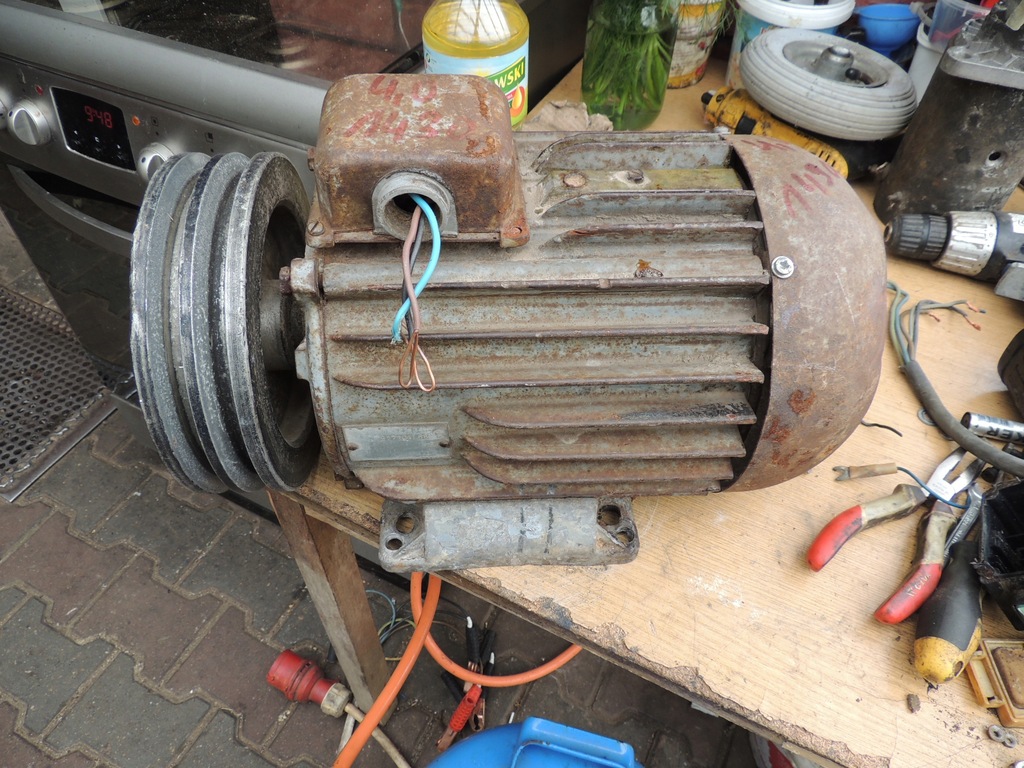 Silnik elektryczny 3 fazowy 4kW 1430 obr/min - 12421308560 - oficjalne archiwum Allegro