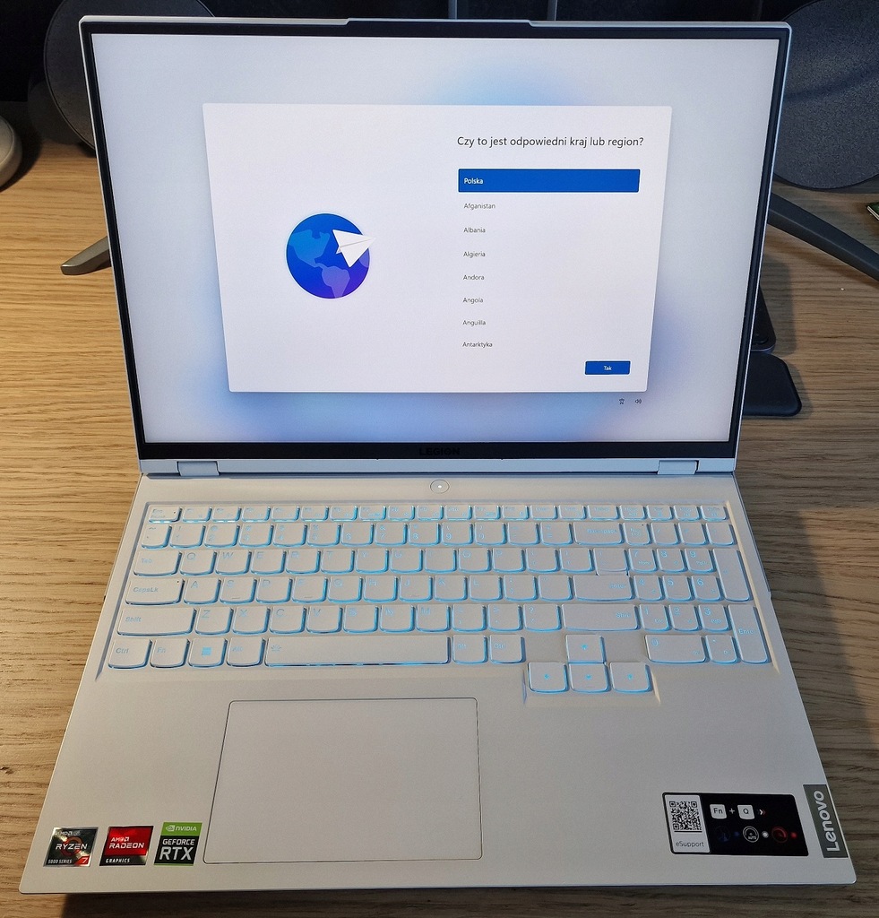 Lenovo Legion 5 Pro 16ACH6H 16" AMDRyzen7 16/500GB - 13918784717 ...