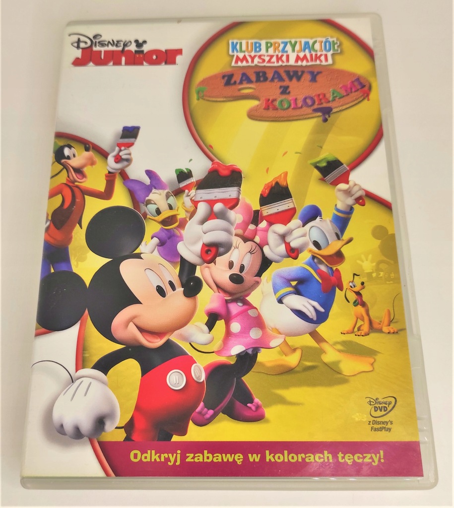 Klub Przyjaciół Myszki Miki Zabawy z kolorami DVD - 12994176259 - oficjalne archiwum Allegro