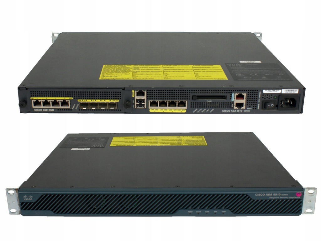CISCO ASA 5510 V06 Adaptive Security Appliance w/4 - 8837315757 ...