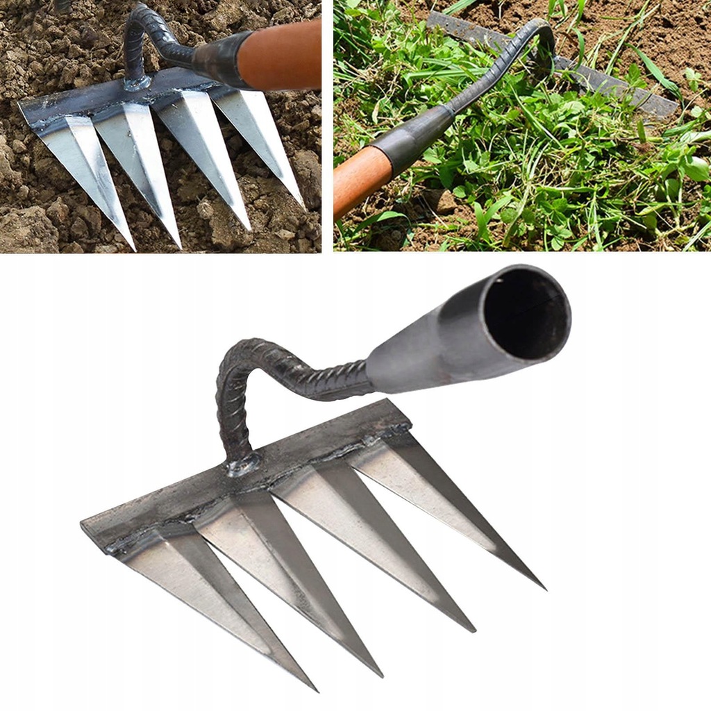 Wedding Hoe Iron Gardening Hoe Weeding Rake Harrow - 12904627246 ...