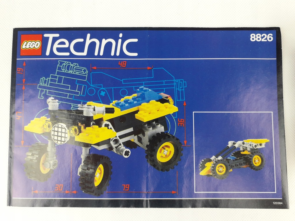 Lego Technic 8826 ATX Sport Cycle - 9268080188 - oficjalne archiwum Allegro