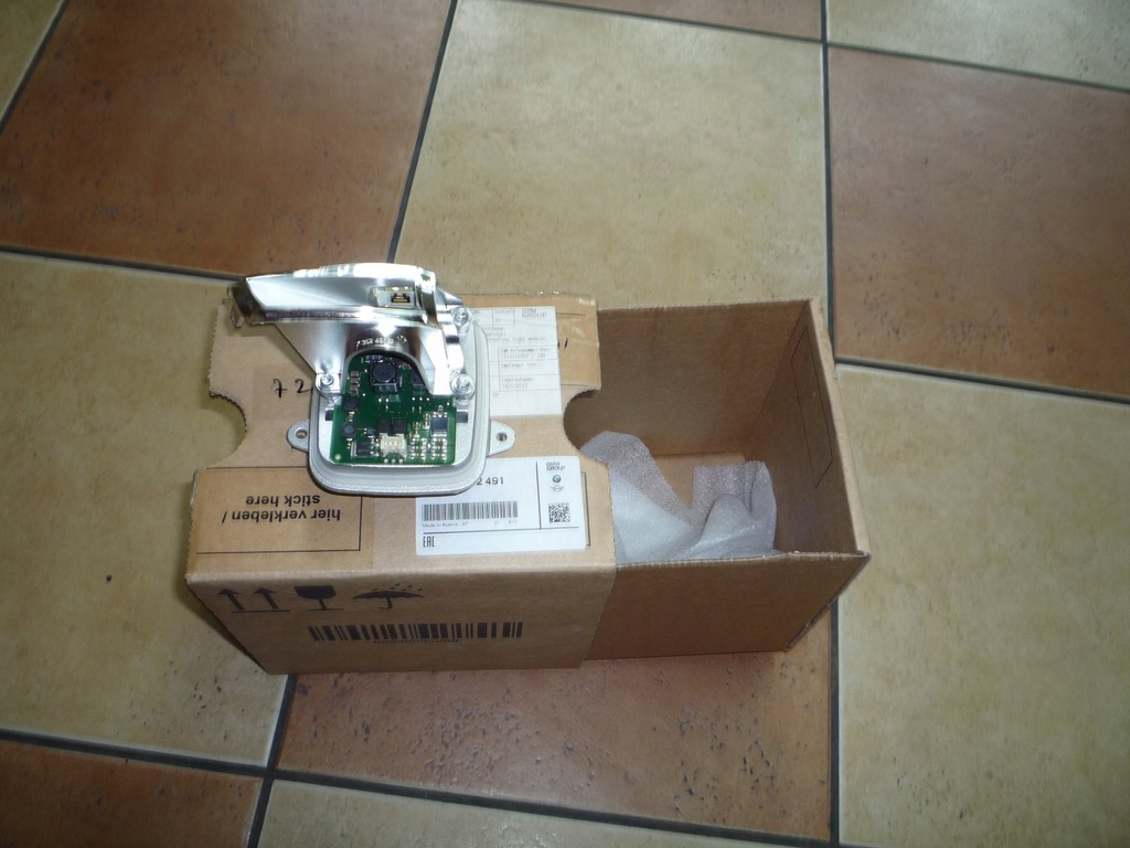 MODUŁ LED Światła skrętu BMW X2 F39 X1 F48 LEWY - 12439749609 ...