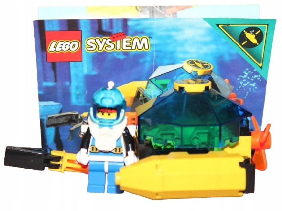 LEGO AQUANAUTS 6125 INSTRUKCJA Sea Sprint 9 ZESTAW UNIKAT - 17294702741 ...