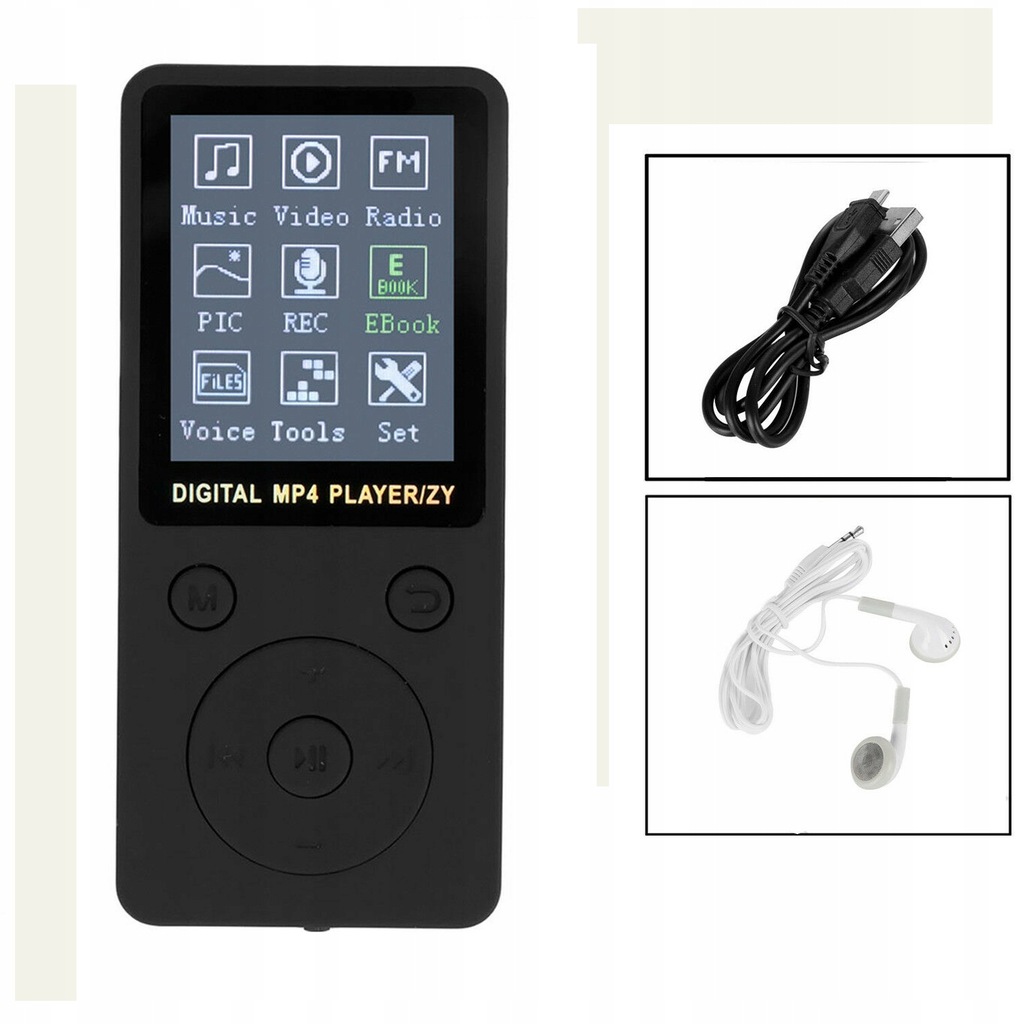 Lekki Przenośny ODTWARZACZ MP3/MP4 USB - 10984292781 - oficjalne ...