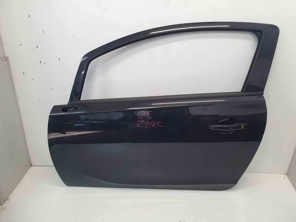 OPEL CORSA E 3D DRZWI LEWE PRZEDNIE Z22C - 13519410318 - oficjalne ...