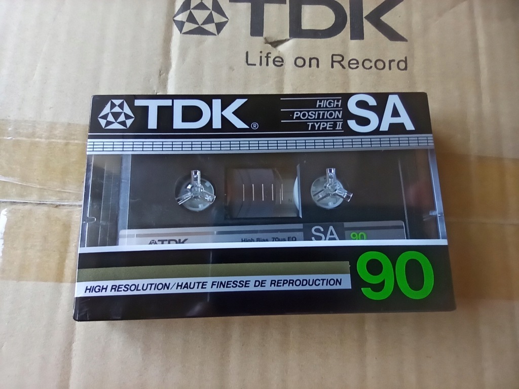TDK SA 90 1985r. NOWA 1szt - 11980593951 - oficjalne archiwum Allegro