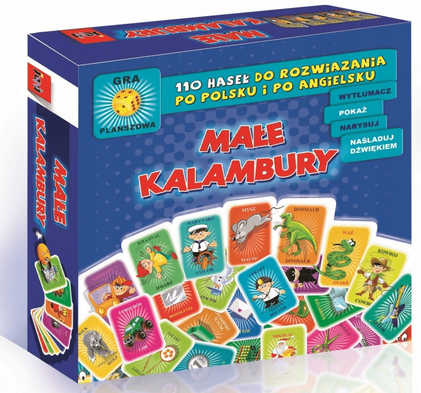 Małe kalambury. 110 haseł po polsku i po angielsku - 8865249458 ...