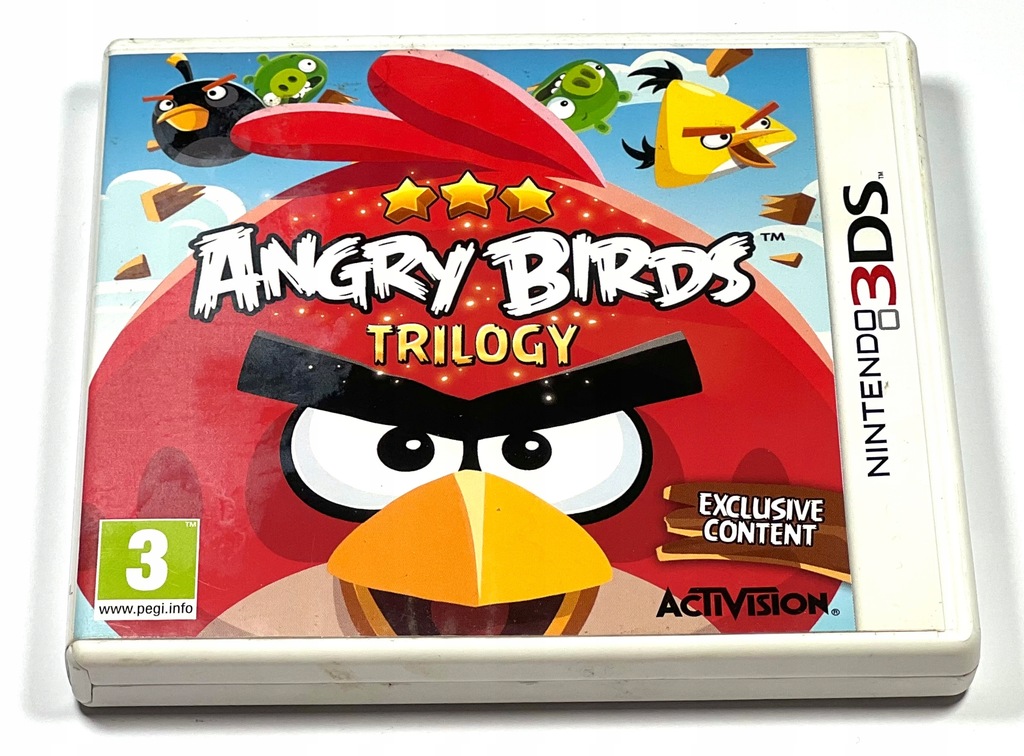 Angry Birds Trilogy Nintendo 3DS - 14805336564 - oficjalne archiwum Allegro