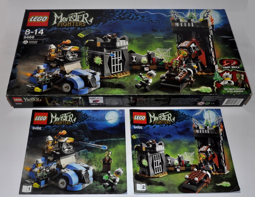 Купить LEGO Monster Fighters 9466 Безумный профессор: отзывы, фото и ...