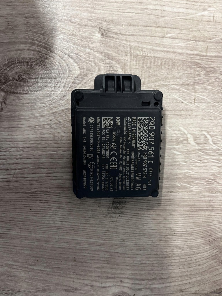 AUDI VW SKODA RADAR ACC MODUŁ SENSOR 2Q0907561C - 14202998290 ...