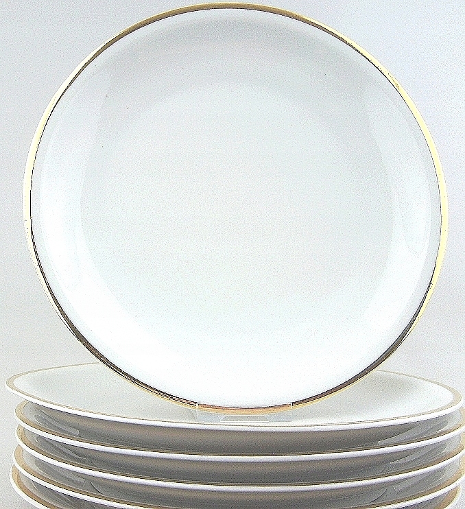 # TALERZE ŚNIADANIOWE, 6 szt - KAHLA, 1957 - 64 - 11618489501 - oficjalne archiwum Allegro