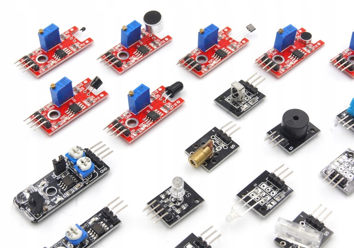 Купить Набор датчиков и модулей Sensor Kit - Arduino: отзывы, фото и ...