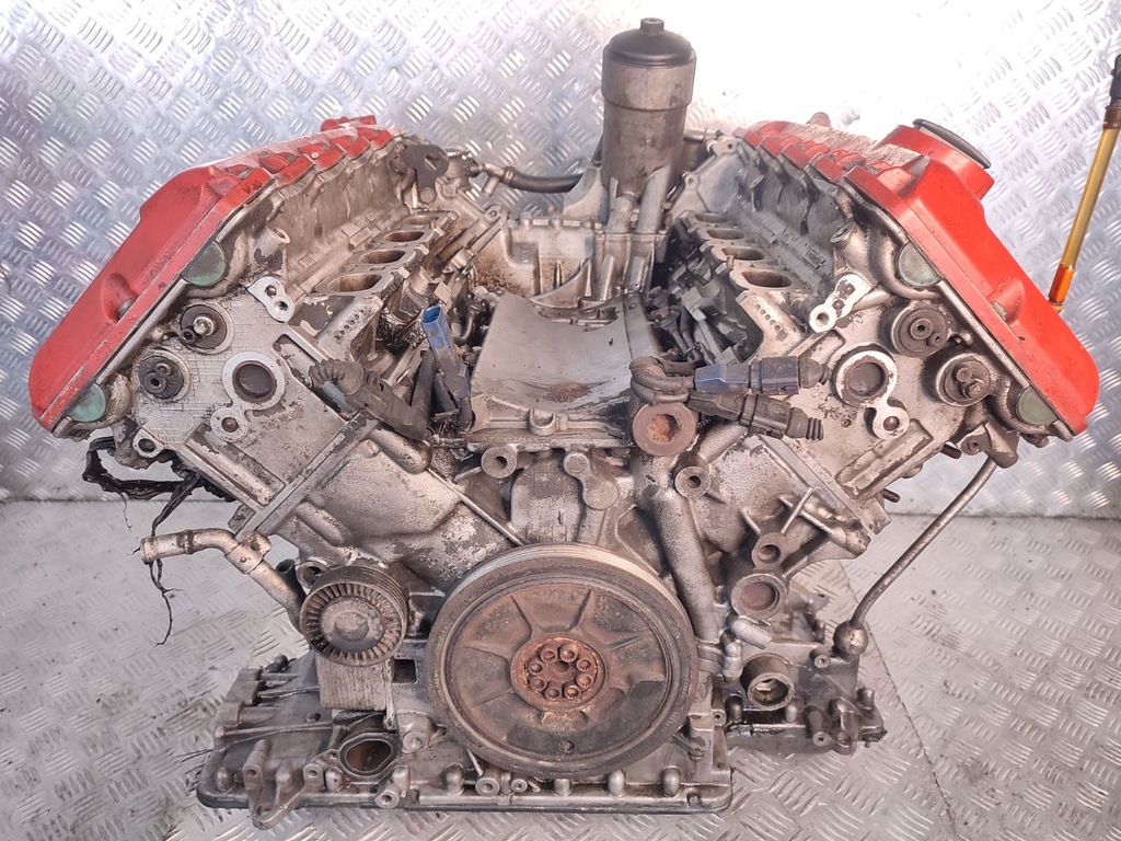 SILNIK SŁUPEK AUDI A6 C6 4.2 V8 335KM BAT - 13402767319 - oficjalne archiwum Allegro