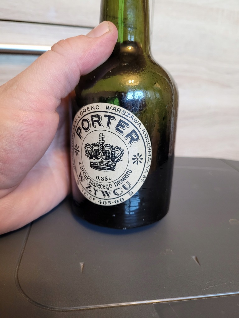 Piwo Porter Żywiec lata 30-ste + ołowiana nakładka - 11700758238 ...