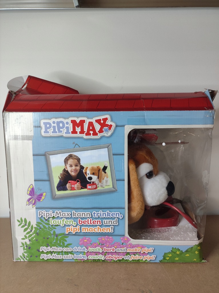 Interaktywny piesek beagle Stadlbauer Pipi Max - 12902440173 ...