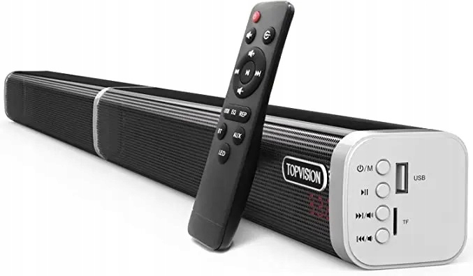 Soundbar do TV TOPVISION SD01 2.0 50W Bluetooth - 12589571368 ...