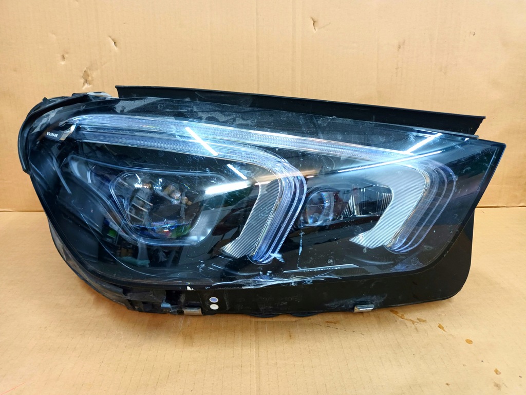 MERCEDES GLE W167 LAMPA PRAWA FULL LED A1679065806 - 12538417543 ...
