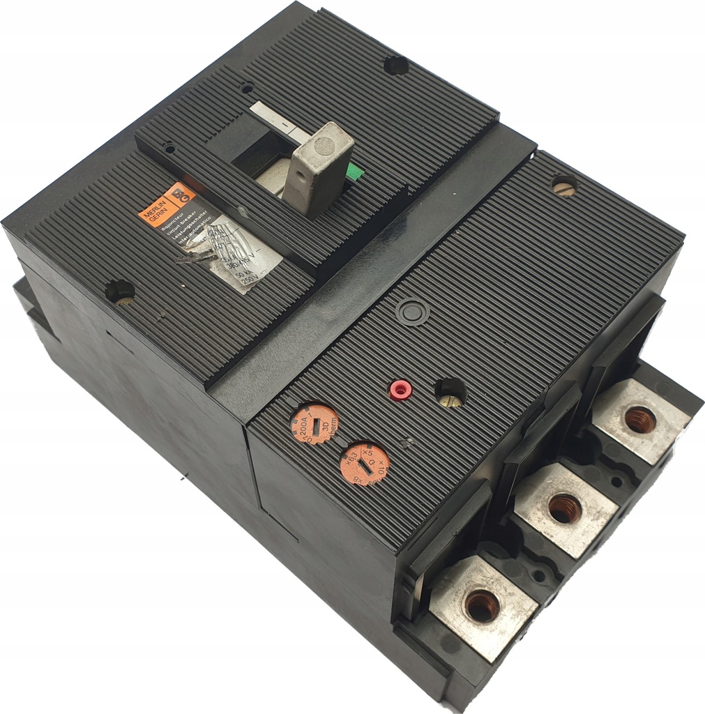 Wyłącznik mocy 3F MERLIN GERIN C250N D200 140/200A - 10490535495 ...