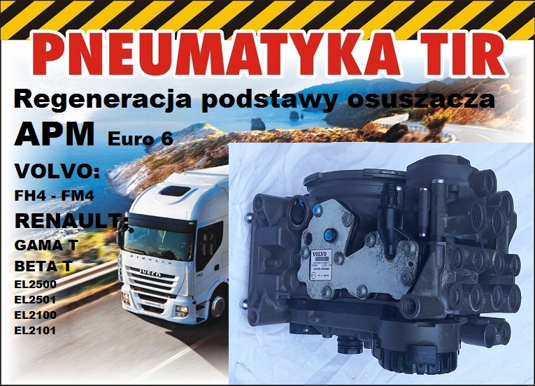 Zawór APM VOLVO FH4 Euro6 EL2501 K107482 22358797 - 7879585059 ...