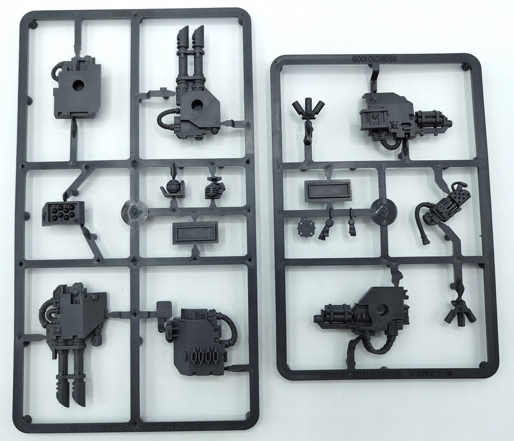 Warhammer 40k Space Marine Dreadnought Weapon Sprues zestaw 2 wypraski ...