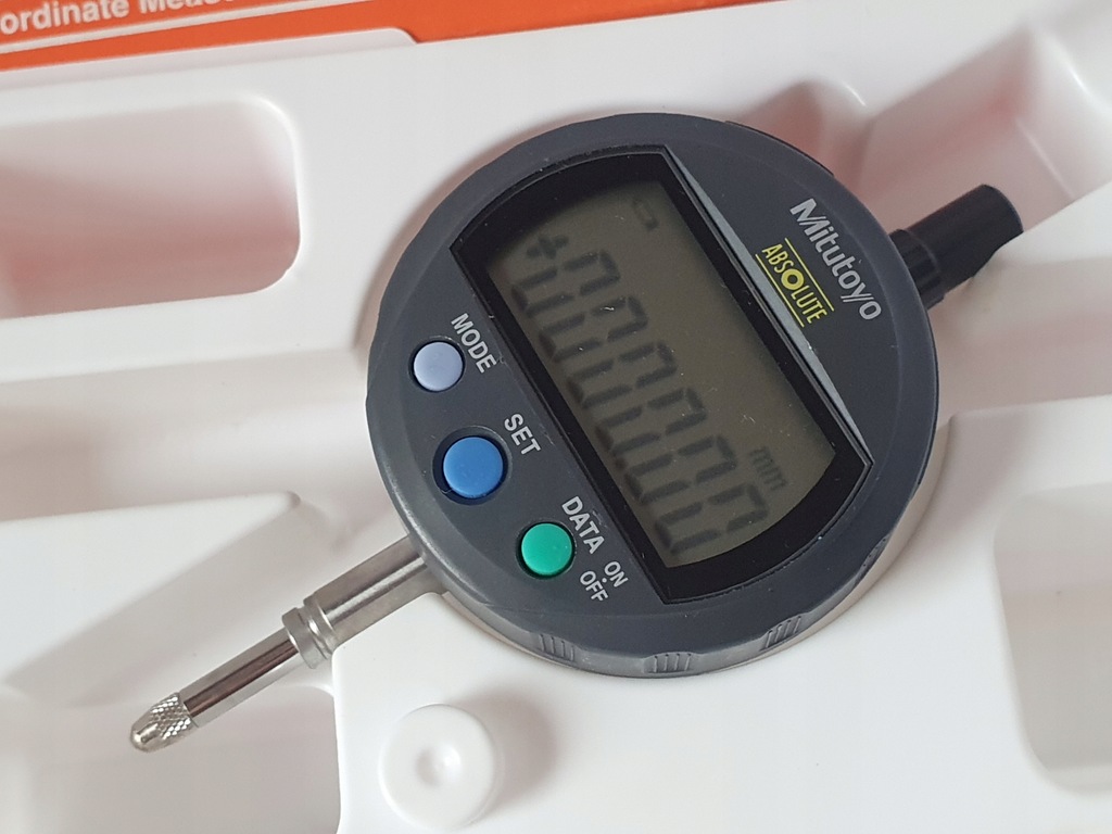 MITUTOYO 543-400B czujnik zegarowy 0,01mm LCD ele. - 12593175840 - oficjalne archiwum Allegro