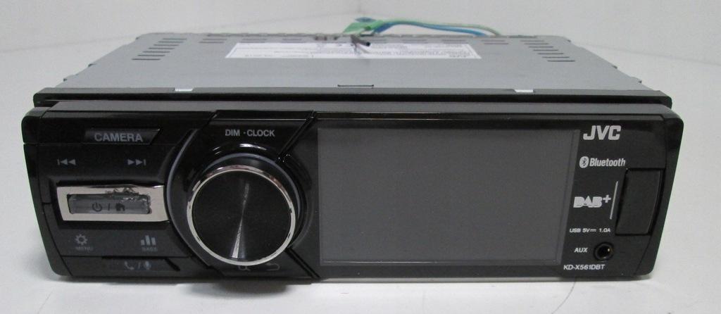 Radioodtwarzacz JVC KD-X561DBT 1-DIN 4 x 45 W - 13280758651 - oficjalne archiwum Allegro