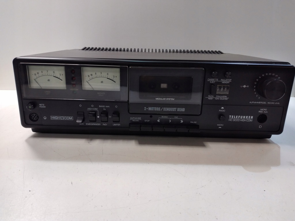 Magnetofon kasetowy TELEFUNKEN HC 3000 HIGH COM - 14287177589 ...