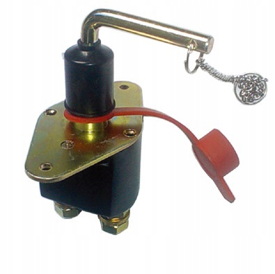 Odłącznik akumulatora hebel prądu WYŁĄCZNIK MASY 12V 24V SCANIA VOLVO ...