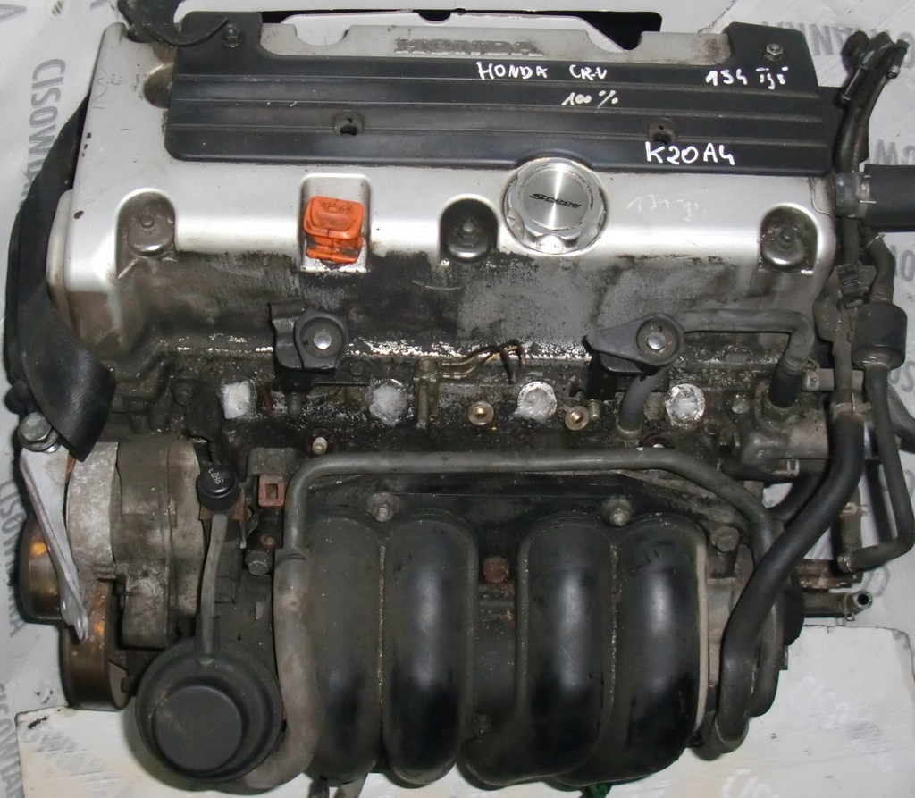HONDA CR-V II 2.0 I-VTEC 150KM SILNIK K20A4 2003 - 13068464220 ...