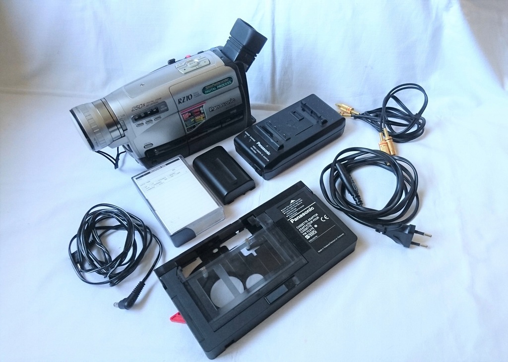 Panasonic NV-RZ10 kamera analogowa VHS-C + torba - 12478405752 ...