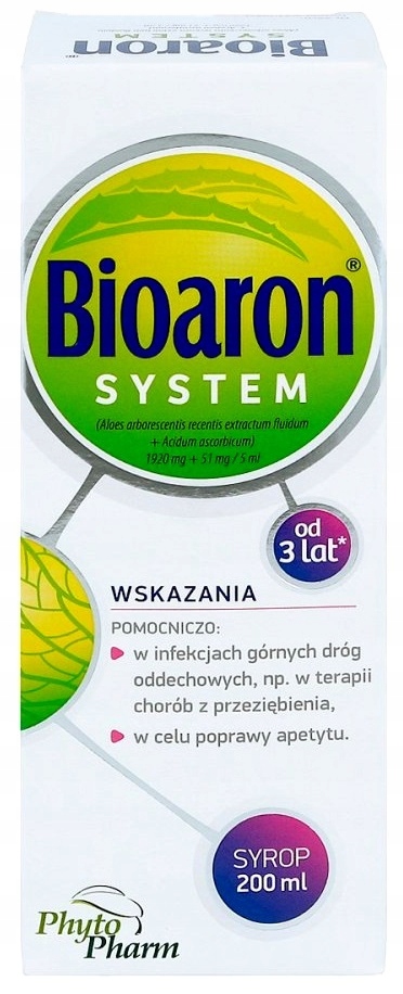 BIOARON System syrop na odporność u dzieci 200 ml - 12352127016 ...