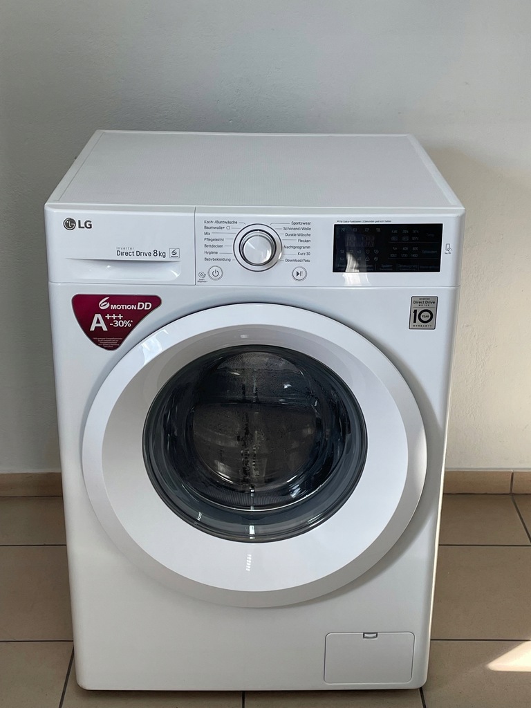 Pralka LG DirectDrive 8kg A+++ GW - 15911882734 - oficjalne archiwum Allegro