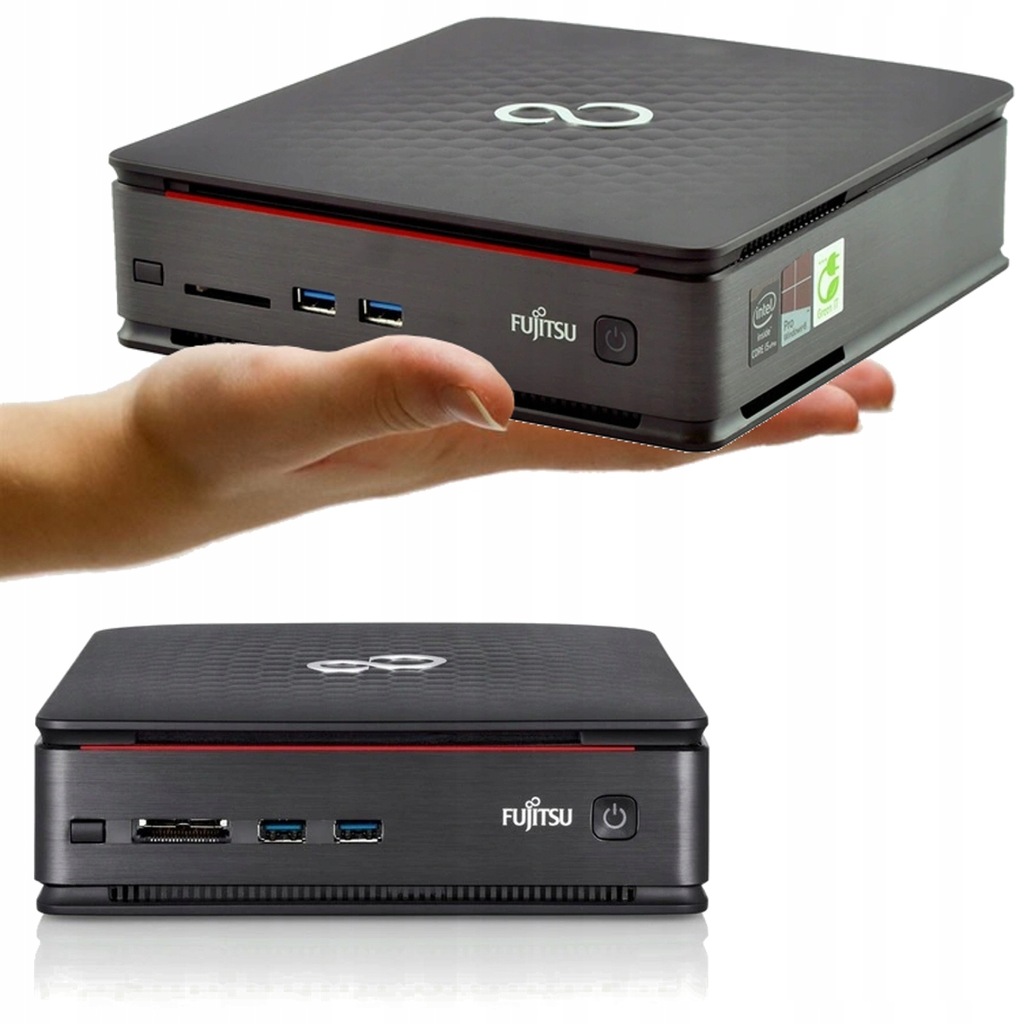 mini PC Fujitsu Q920 i5 Quad 3.0GHz 16GB SSD W10 - 12344791192 - oficjalne archiwum Allegro