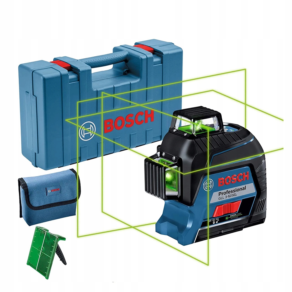 Poziomica laserowa 3D Bosch 360° z pudełkiem - 11397786702 - oficjalne ...