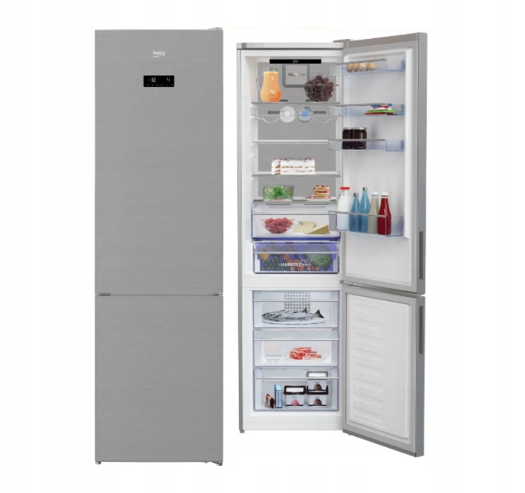 Lodówka BEKO RCNA406E63ZXBN|253/109 l|200 cm|Kl. C - 13886792968 ...