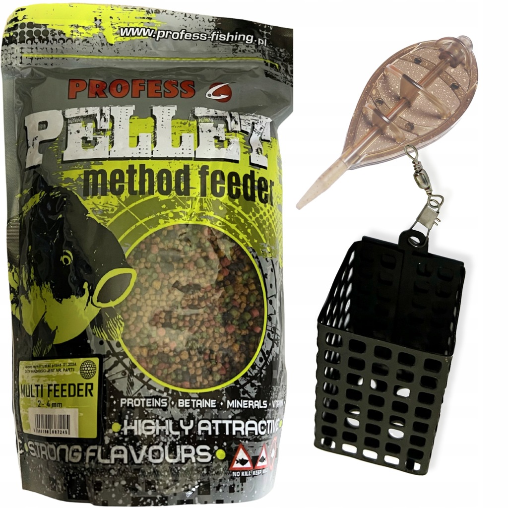 PELLET do metody MULTI FEEDER - METHOD FEEDER 700g - 12061360611 ...