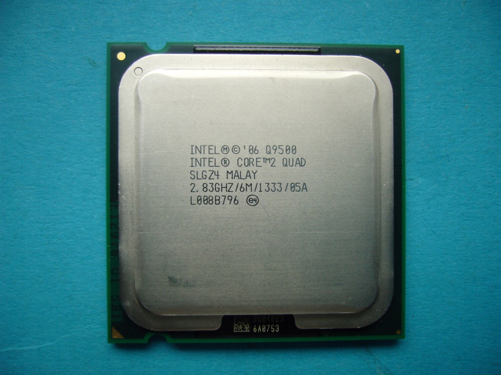 Intel Core2 Quad Q9500 (4x2,83GHz) 6MB LGA775 - 8662872708 - oficjalne ...