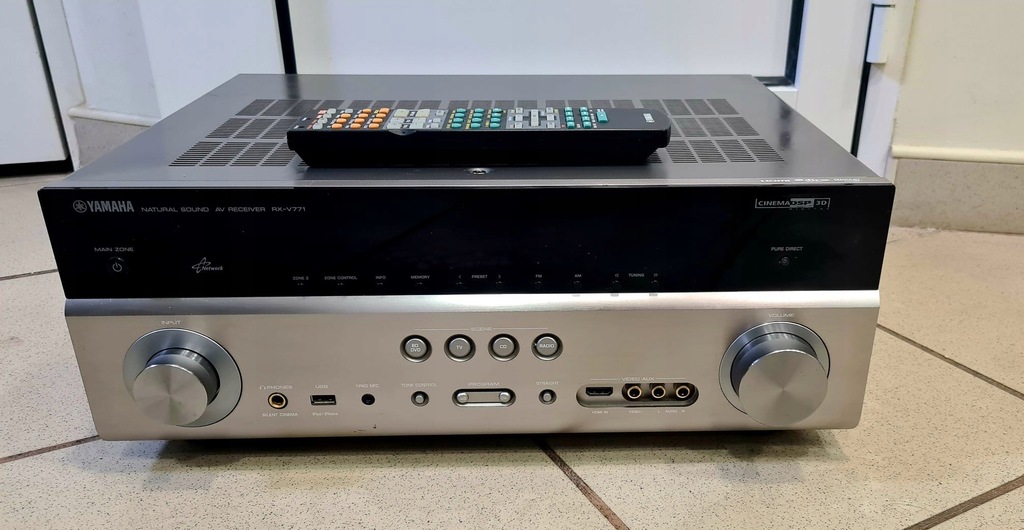 Amplituner Yamaha RX-V771 - 12801946637 - oficjalne archiwum Allegro