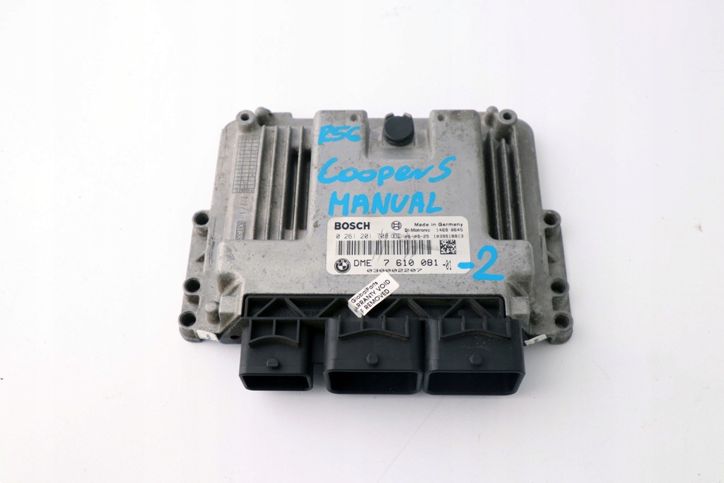 Mini Cooper S R56 N14 ECU Komputer Silnika DME 7610081 Manual ...