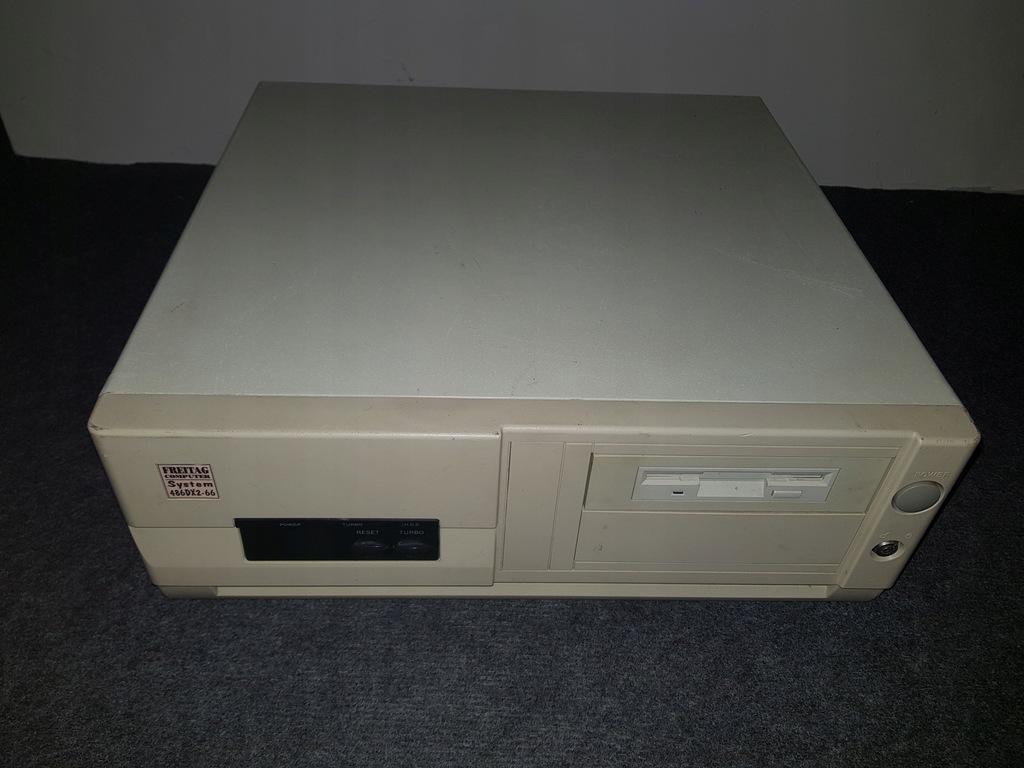 Stary komputer Freitag 486dx2-66 - 9734432093 - oficjalne archiwum Allegro
