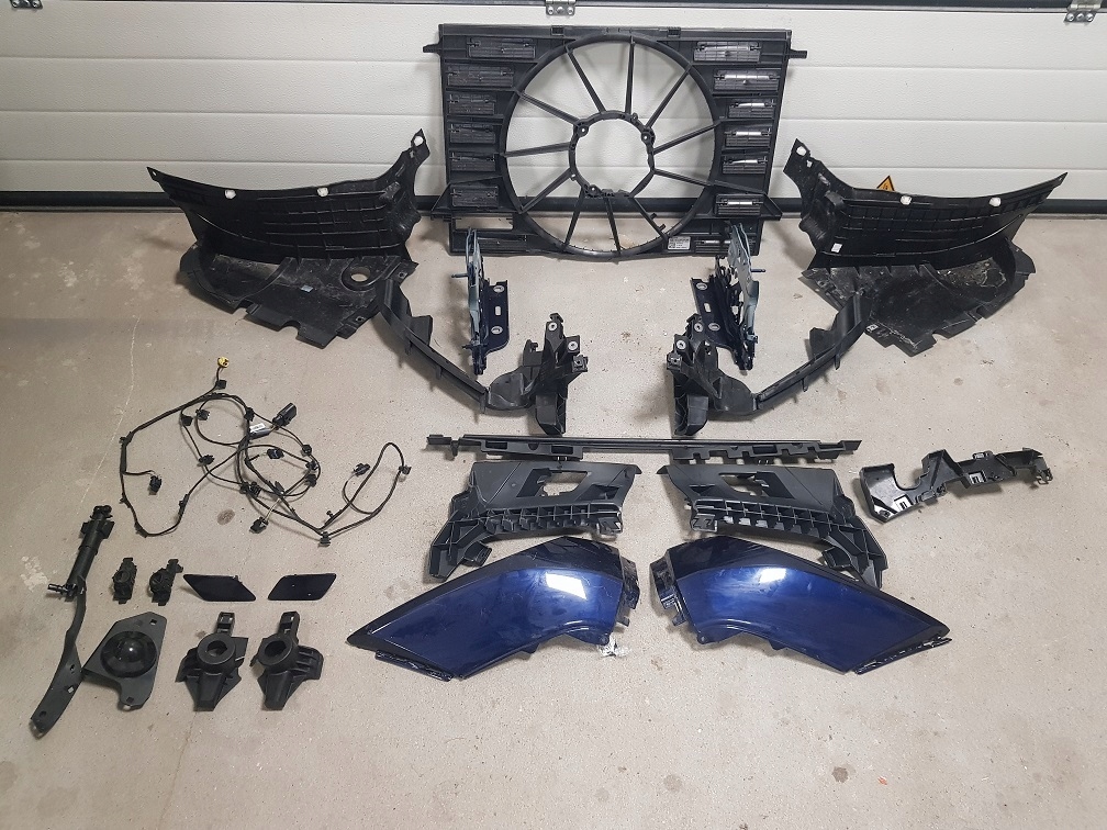 AUDI Q5 II 80A LIFT S-LINE WIĄZKA ZDRRZAKA CZUJNIKÓW PDCPDC ...