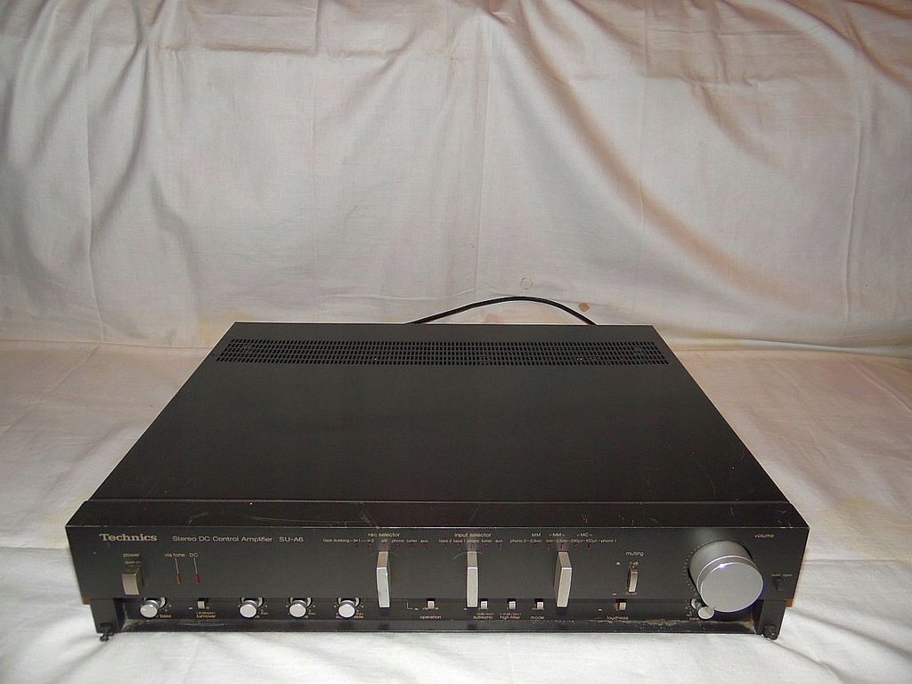 Przedwzmacniacz Technics SU-A6 DC Control Amplifie - 11616114998 - oficjalne archiwum Allegro
