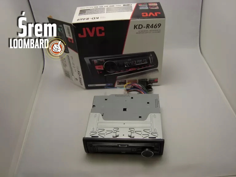 RADIO SAMOCHODOWE JVC KD-R469 KOMPLET - 12965969843 - oficjalne archiwum Allegro
