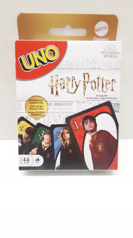 GRA UNO KARTY HARRY POTTER MATTEL - 12843318379 - oficjalne archiwum ...