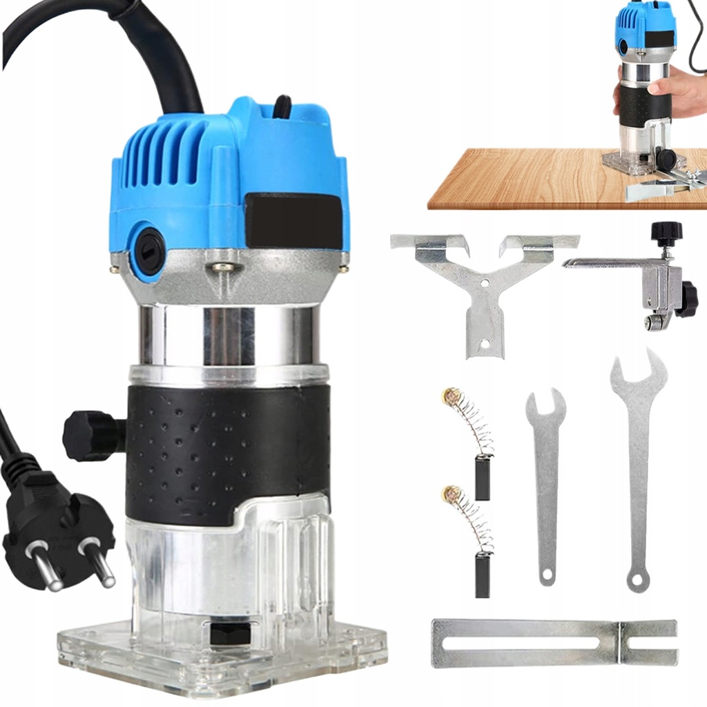 FREZARKA DO KRAWĘDZI 800W 30000R/MIN DO DREWNA PIONOWA RĘCZNA ...