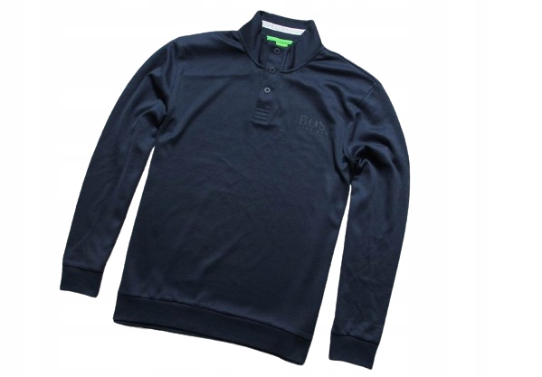 Hugo Boss Green Sweat _ męska bluza ze stójką _ XXXL - 14926725669 ...